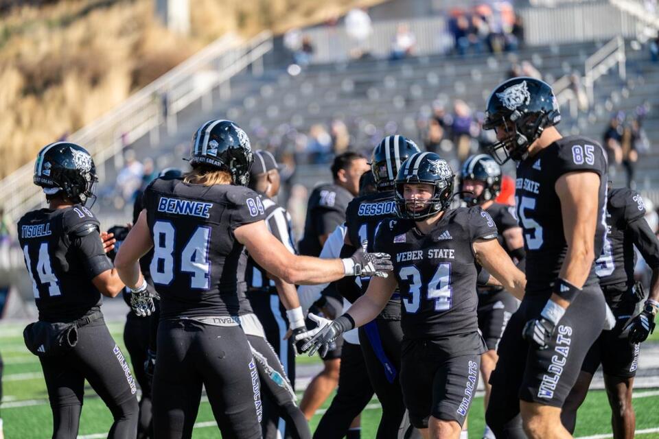 Weber State football finishes season on a high note with a rivalry ...