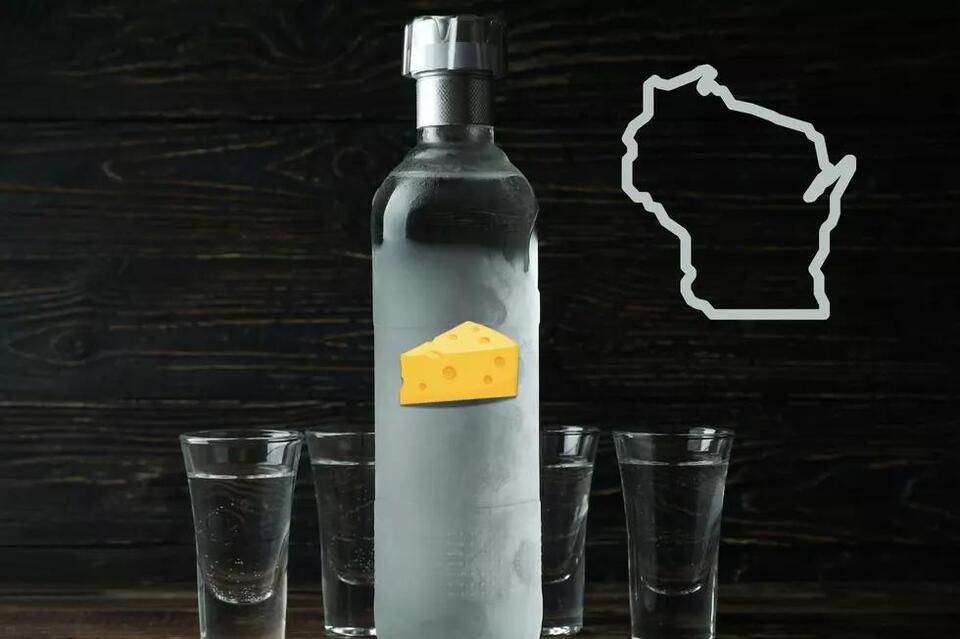 Discover Wisconsin’s Most Bizarre Drink Yet: Cheddar Vodka - NewsBreak