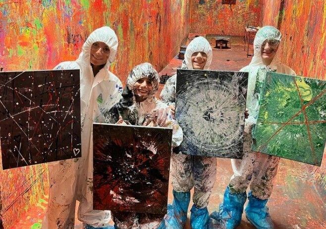 There's a new place coming to Lawrence that lets you throw paint ...