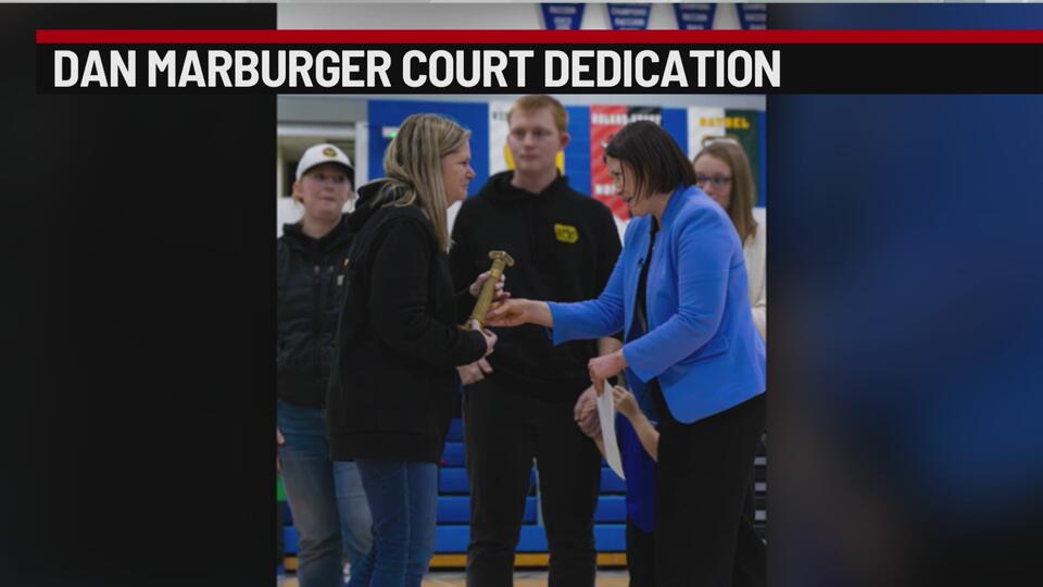 Perry High School dedicates gym to former principal Dan Marburger ...