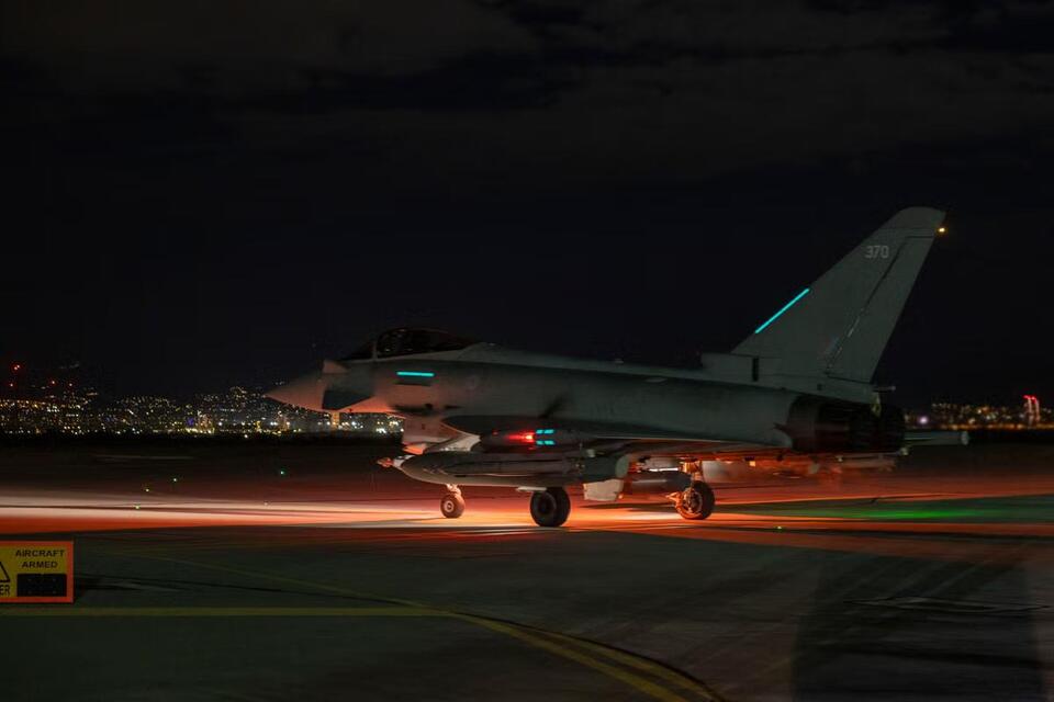 RAF Typhoons strike Isis weapons storage site in Syria in joint mission ...