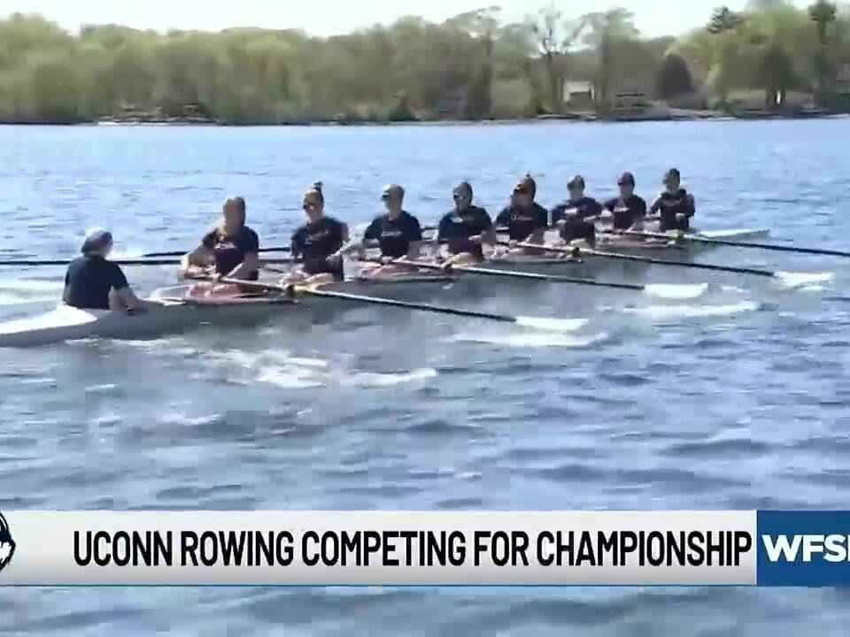 UConn women's rowing competing for championship