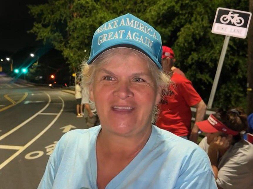 N.C. woman who stood behind Trump at Pennsylvania rally describes ...