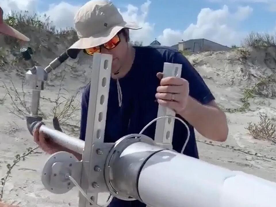 USA researchers are using a new monitoring system to collect hurricane data