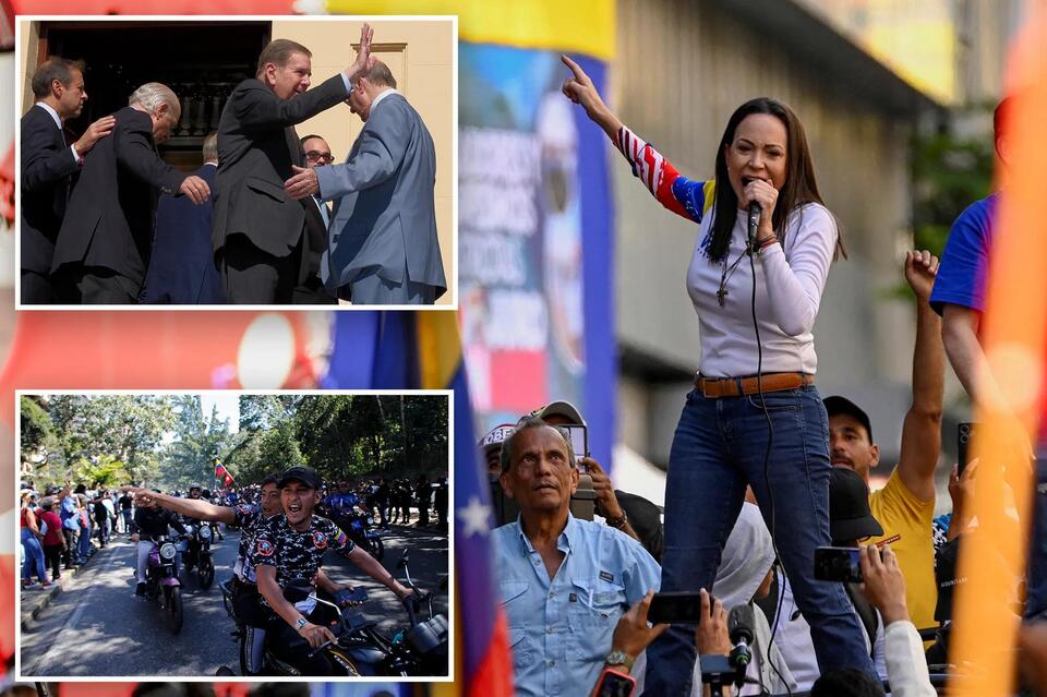 Venezuelan opposition leader Maria Corina Machado arrested, motorcycle ...