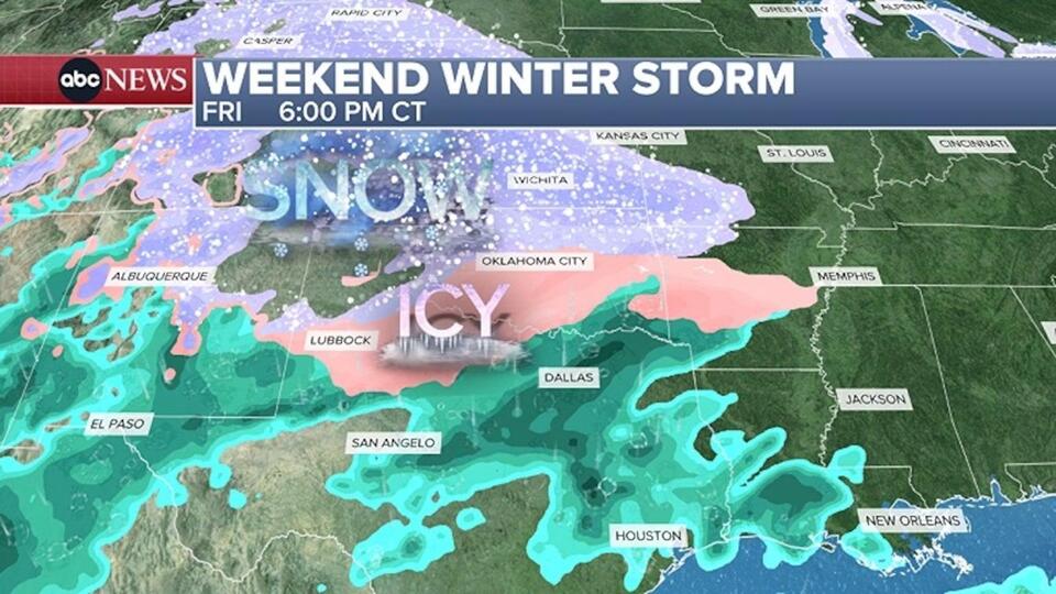 South Braces For Potentially Major Winter Storm This Weekend Latest