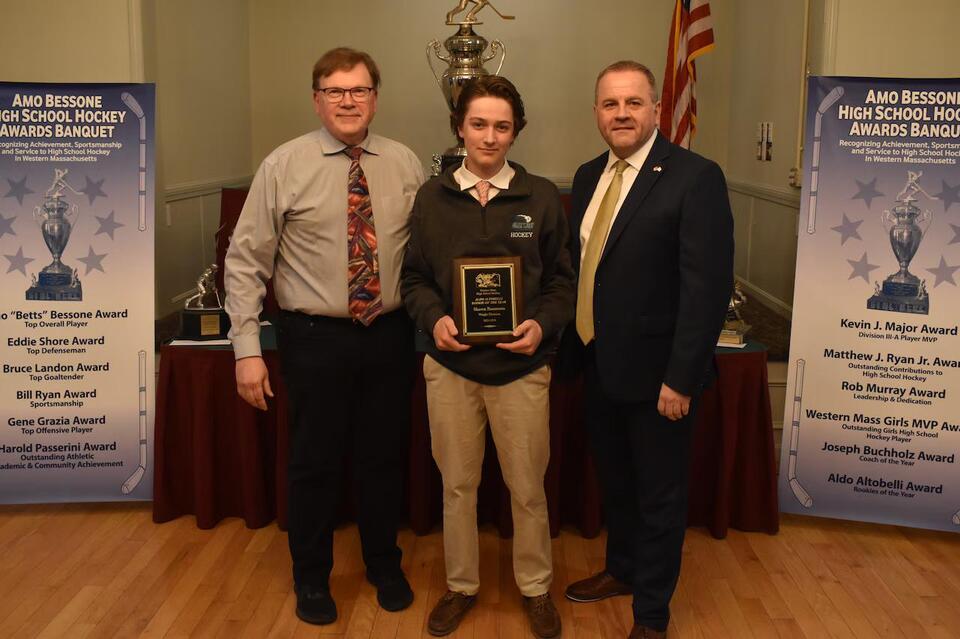 Amo Bessone Committee awards WMass high school hockey athletes during ...