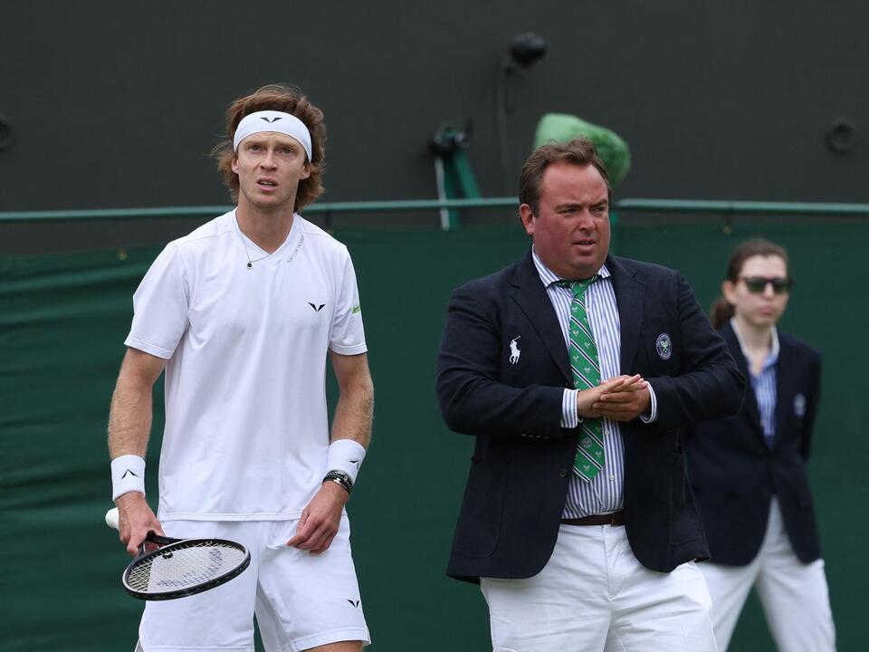 Andrey Rublev explains furious reaction after hitting himself with ...