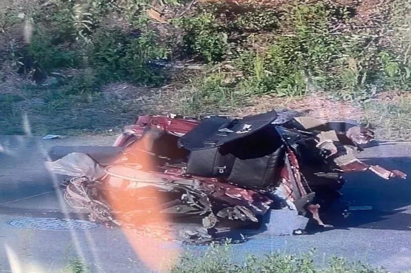 Khyree Jackson wreck pictured for first time as NFL rookie killed in 3 ...