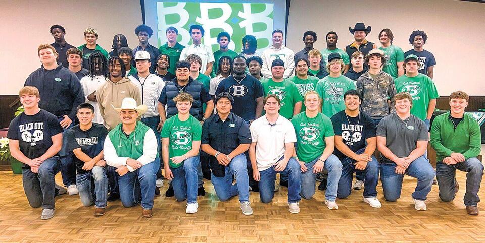 Brenham football reflects on successful season at banquet - NewsBreak
