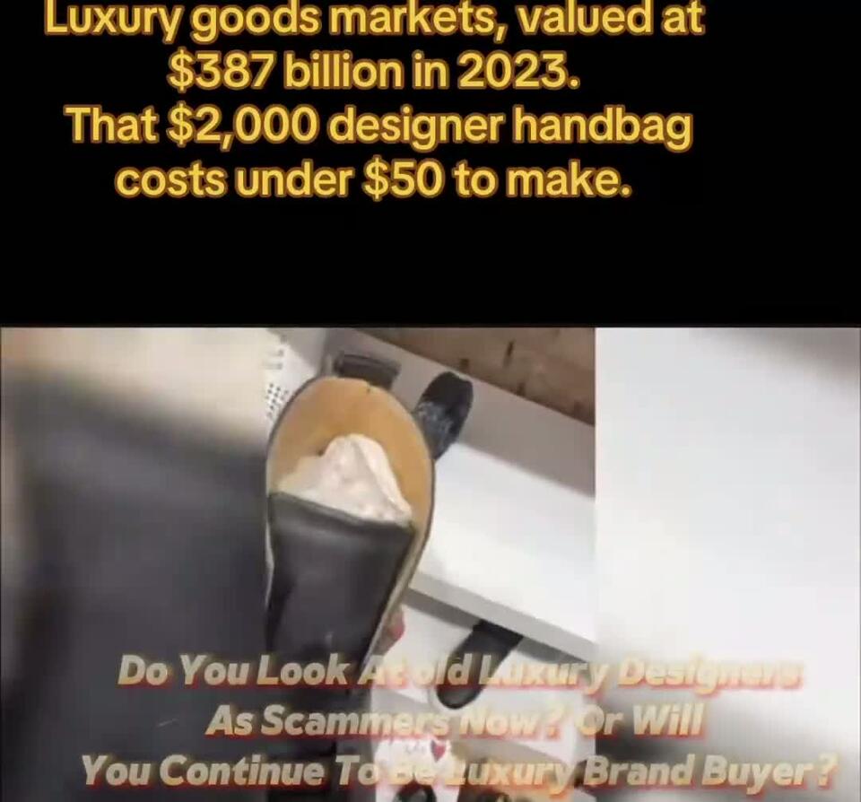 Tariffs Exposes The Designer Brands Scams? The Truth Behind Luxury ...