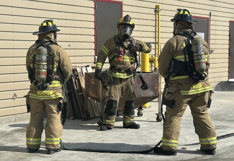 Chattanooga Fire Department cadets train intensively with live fire and ...
