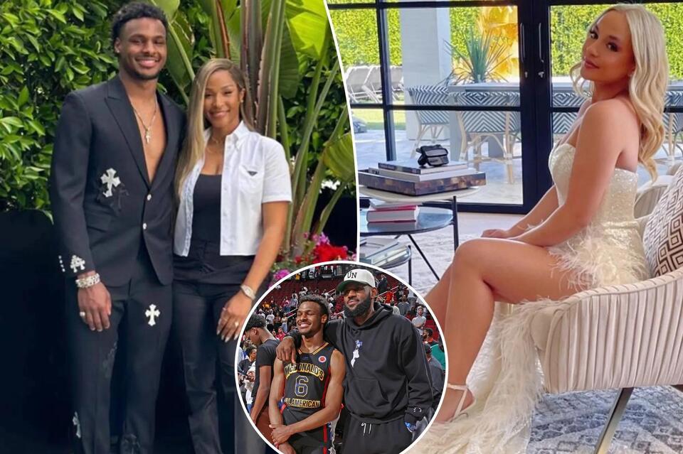 LeBron James’ son, Bronny, hits prom as Lakers star contemplates future ...