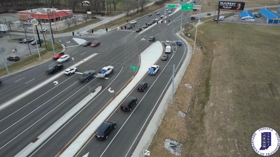 Displaced left turn intersection expected to open at SR 66 and Epworth ...