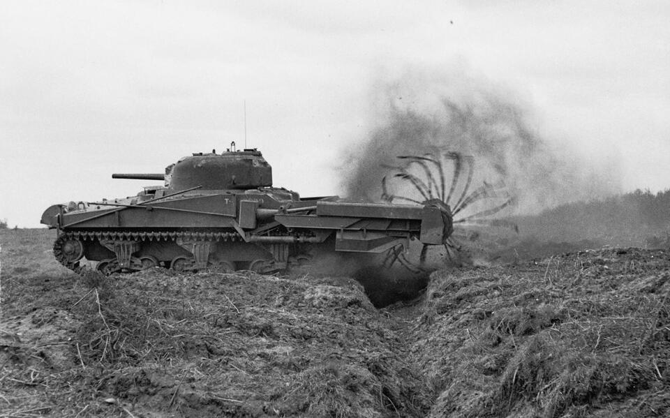 This M4 Sherman Tank Took on Mine Clearing Duty - NewsBreak