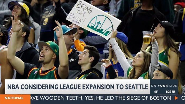 NBA expansion talks could bring SuperSonics back to Seattle - NewsBreak