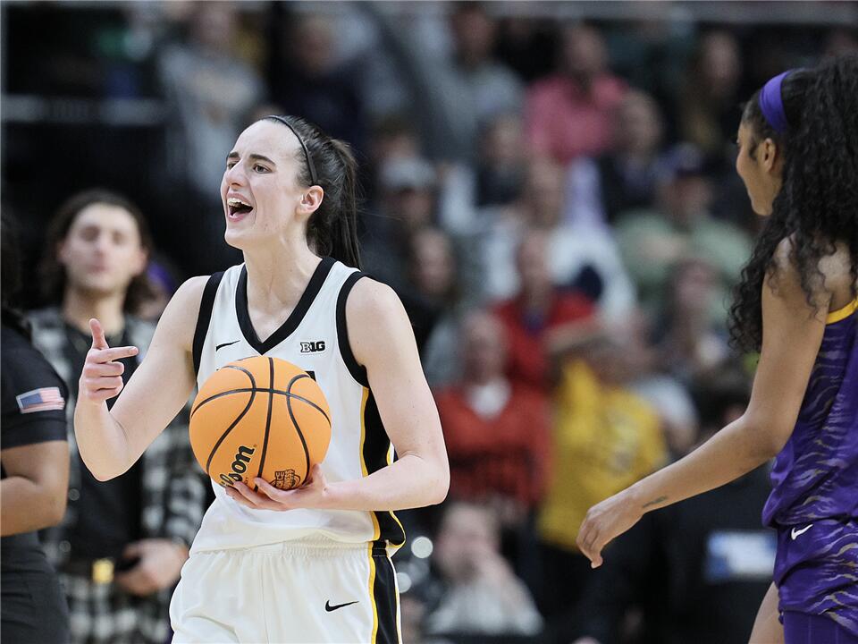 Caitlin Clark on LSU, Kim Mulkey's defensive gameplan and Iowa reaching ...