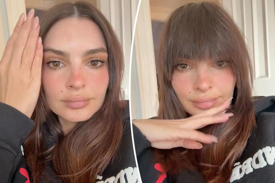 Emily Ratajkowski reveals ‘worst haircut’ of her life: ‘I have bangs on ...