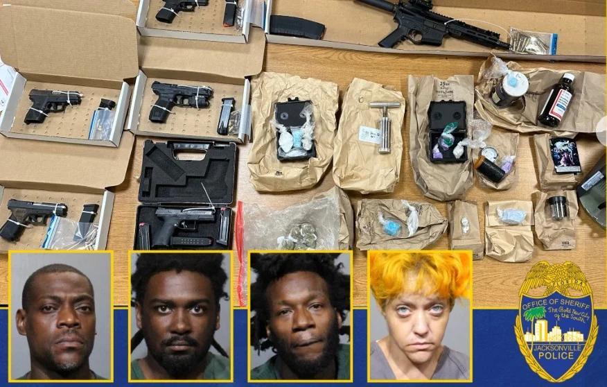 Four Arrested, Over 90,000 Lethal Doses of Fentanyl Seized in Mixon ...
