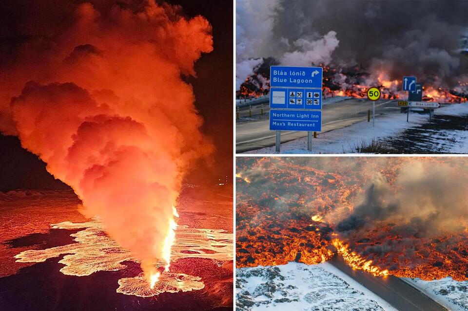 Iceland declares state of emergency after volcano erupts for third time ...