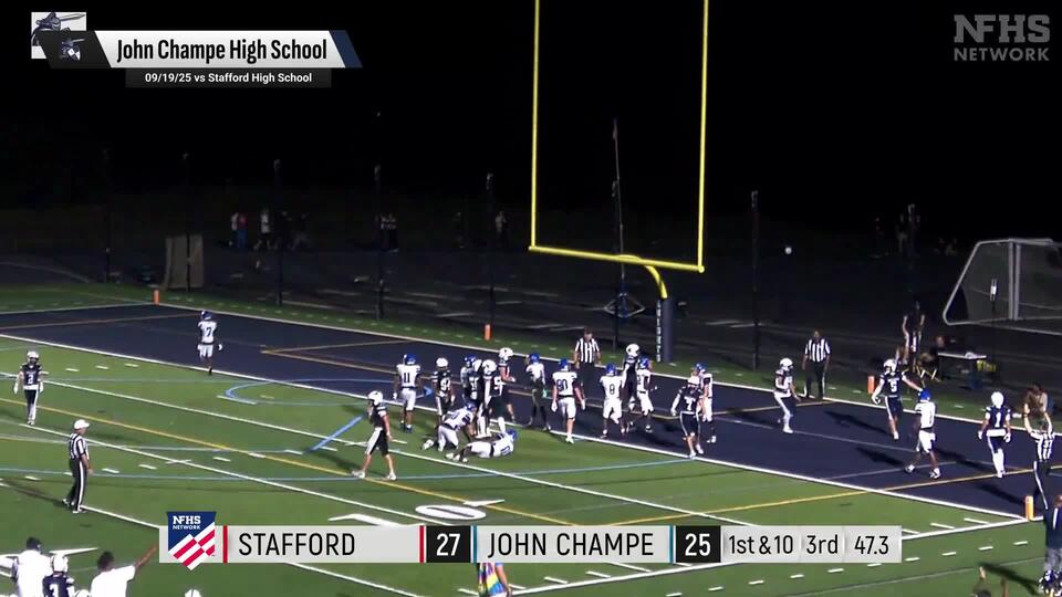 Football Recap: Jacob Franklin Leads John Champe's Defense on Thursday ...