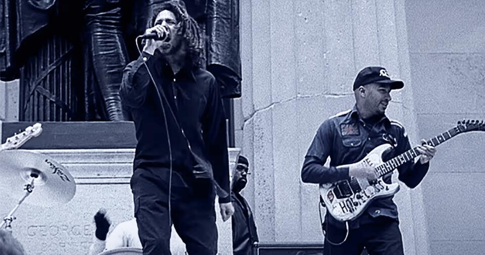 The day Rage Against the Machine struck at the very heart of capitalism ...