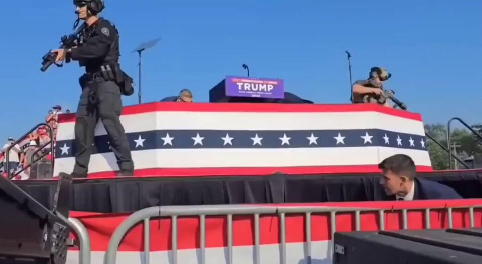 Footage From Alternate Angle After Donald Trump Shooting Sparks ...