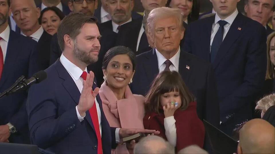 J.D. Vance sworn-in as vice president - NewsBreak