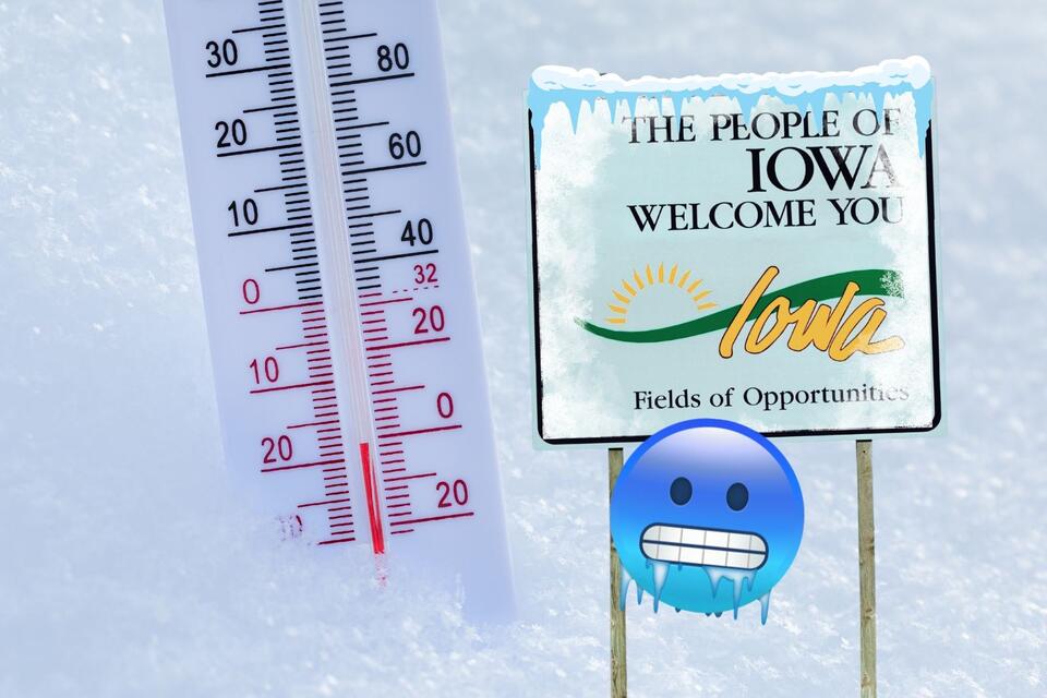 Extremely Cold Temperatures Heading To Iowa With Arctic Blast - NewsBreak