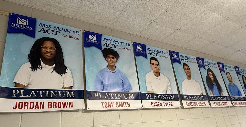 Ross Collins CTE Honors ACT WorkKeys Platinum Students with “True Blue ...