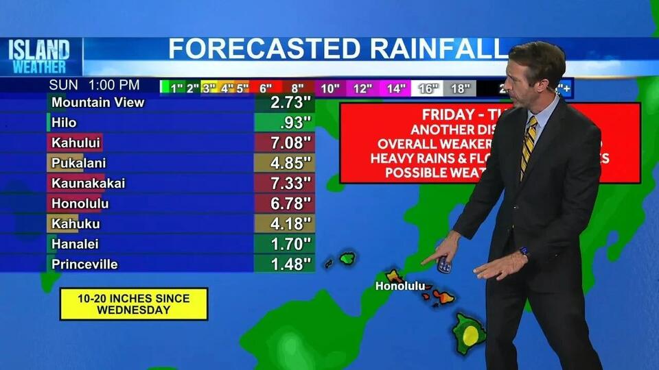 Wednesday Weather Forecast | Rain shifts east bringing wet weather to ...