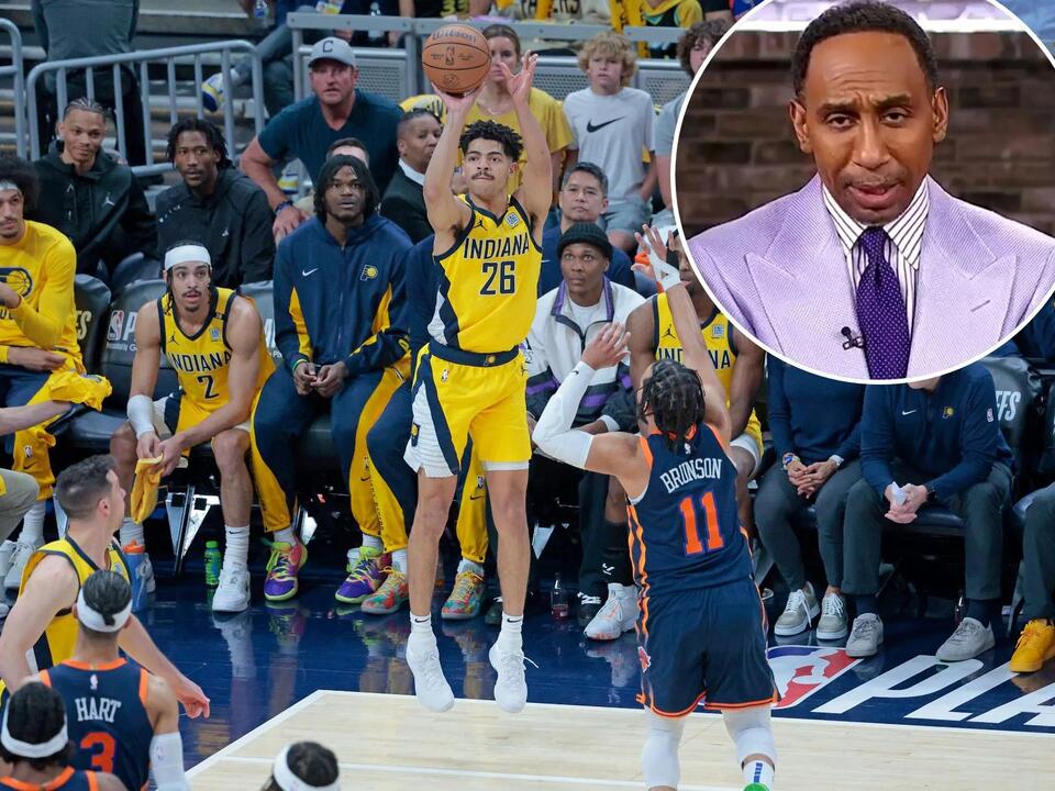Stephen A. Smith ‘throwing up’ as Knicks get destroyed by Pacers