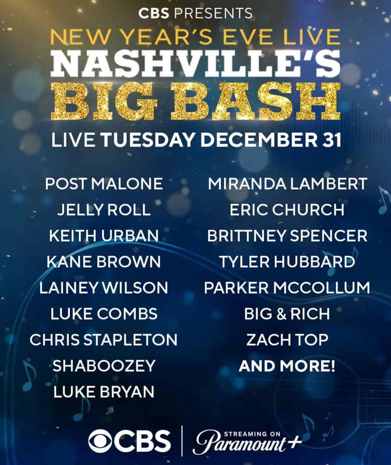 ‘New Year’s Eve Live: Nashville’s Big Bash’: Everything You Need To ...