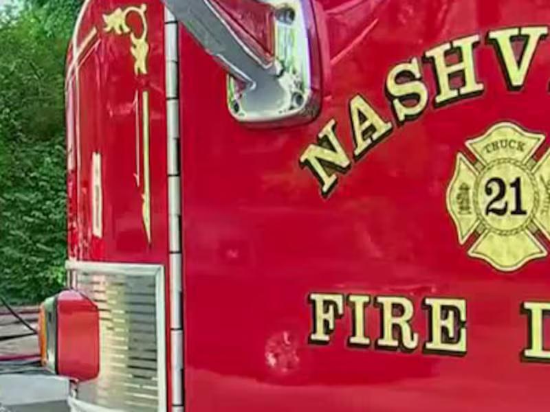 Crews battling house fire with heavy flames, smoke in East Nashville