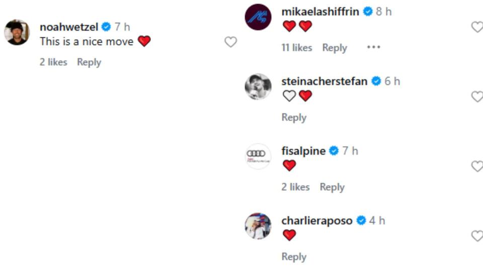 Mikaela Shiffrin And Ski World Honor Bryce Astle & Ronnie Berlack on ...