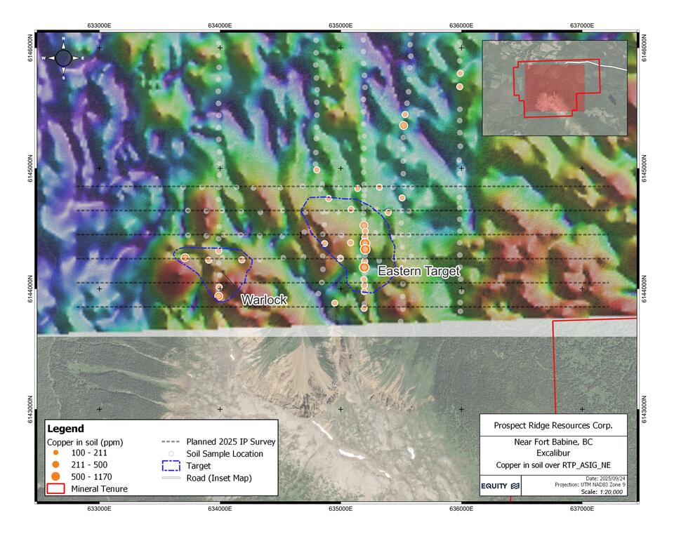 Prospect Ridge Announces October Drill Program at Camelot Project ...