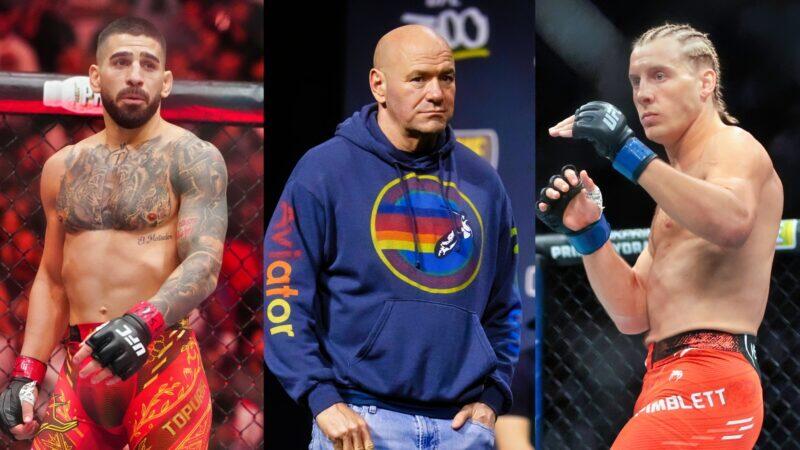 Dana White Drops Bad News On Ilia Topuria vs. Paddy Pimblett Fight ...