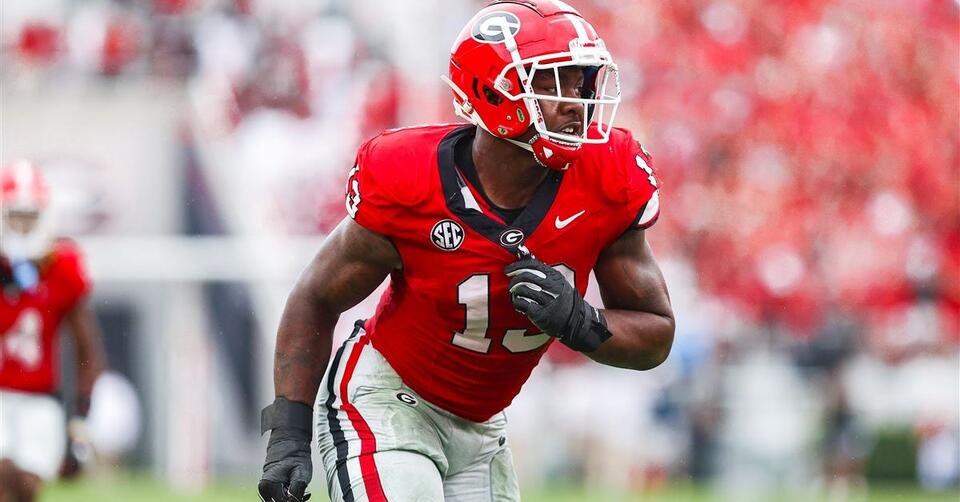 Georgia edge defender Mykel Williams earns 2025 NFL Draft superlative ...