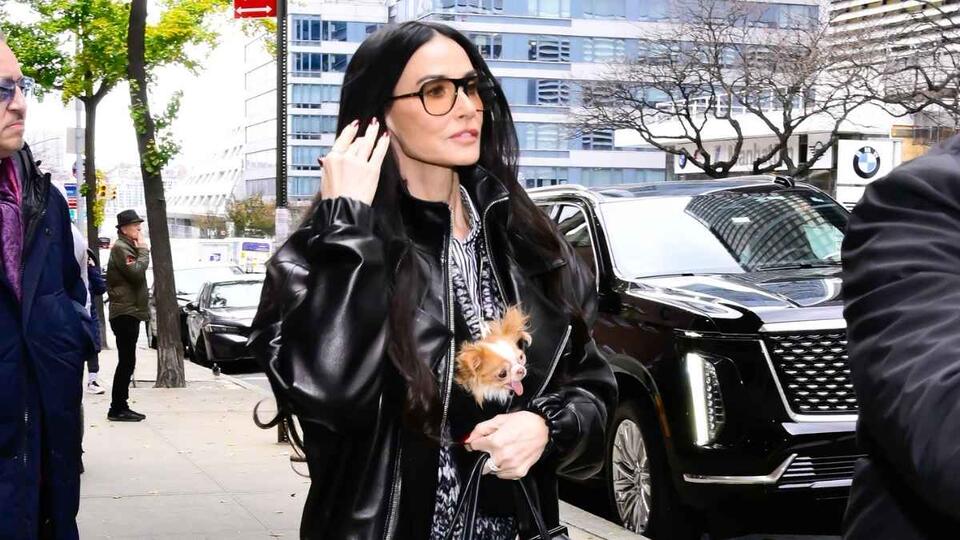 Demi Moore Is Sheer Dressing Done Right in 2 Stunning Fits - NewsBreak