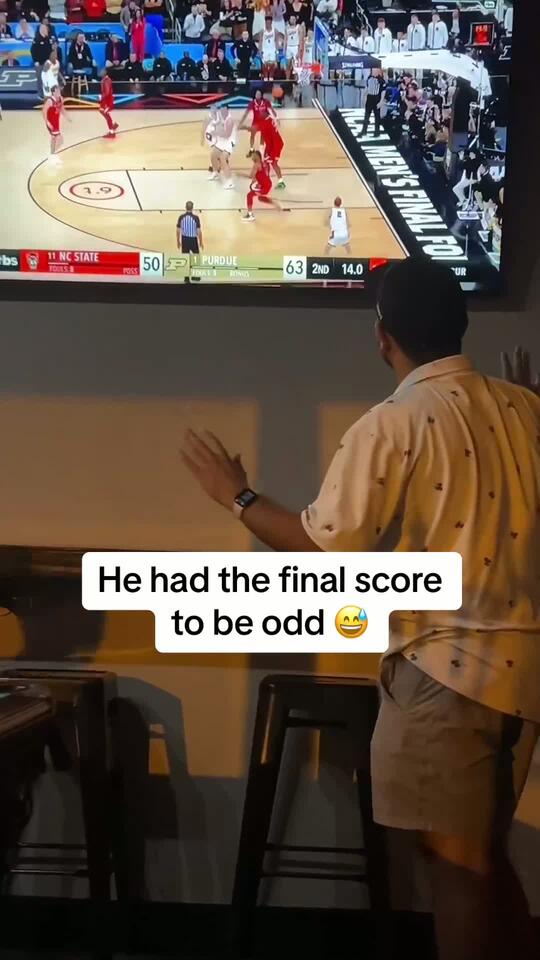 Odd or Even is now 3017 collegebasketball marchmadness purdue ncstate ...