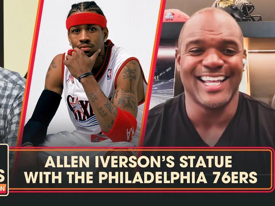 Allen Iverson’s statue with 76ers receives mixed reviews | All Facts No ...