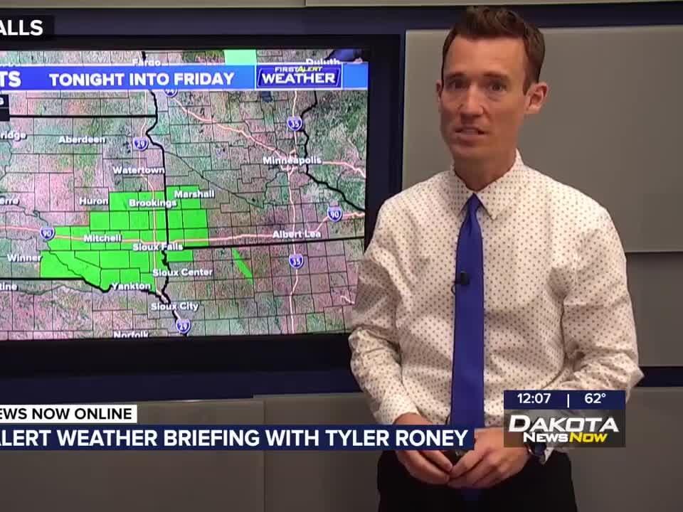 June 20th's First Alert Weather Briefing with meteorologist Tyler Roney