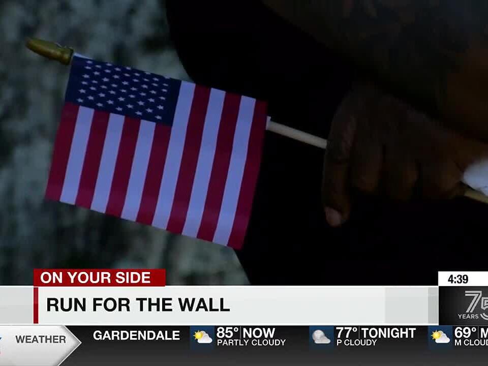 Hundreds turn out to welcome Run For The Wall motorcyclists at ...