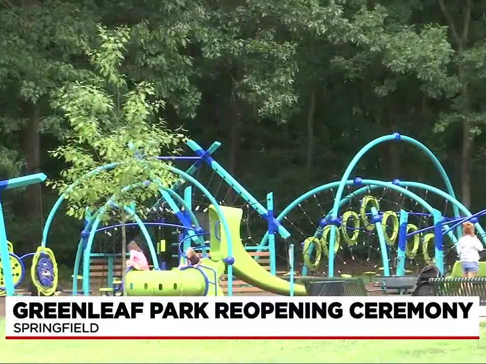 Greenleaf Park in Springfield officially reopens with renovations