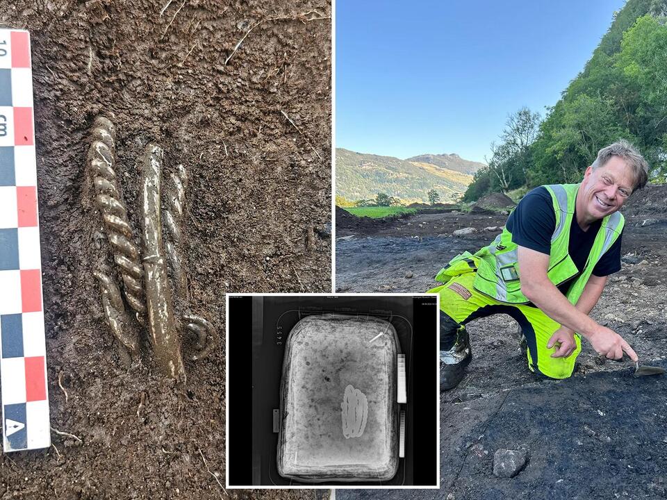 Archaeologists uncover 1,000-year-old Viking treasure in Norway