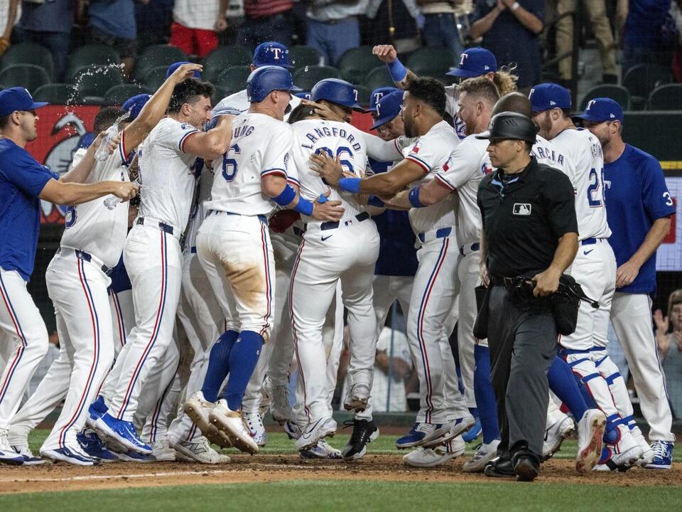 Texas Rangers keep walking it off this season with Langford’s grand ...