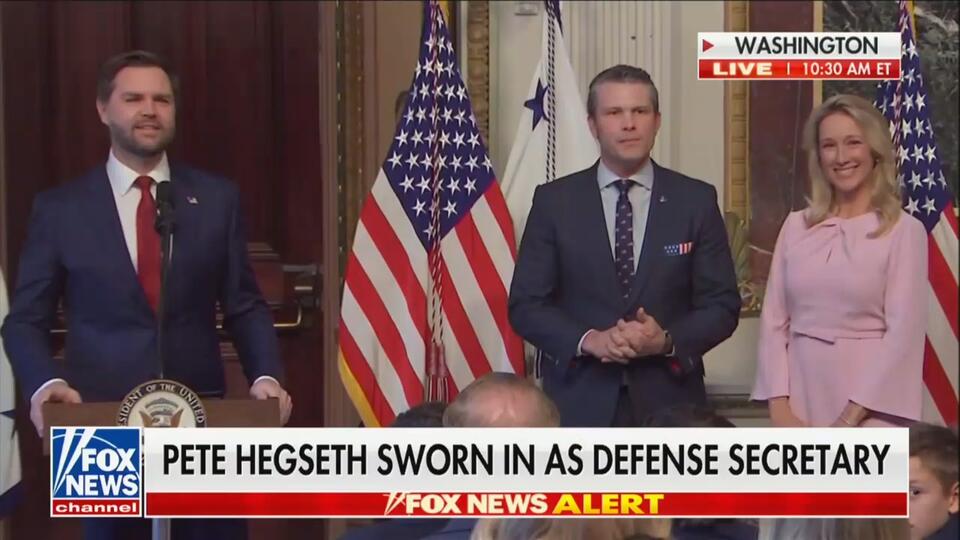 Pete Hegseth Grilled By Reporter At Swearing-In Ceremony: ‘Why Should ...