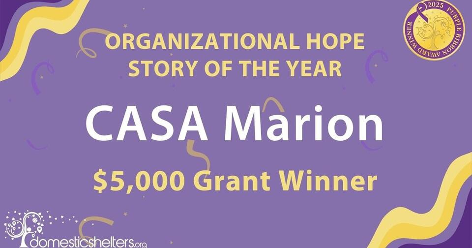 2025 Purple Ribbon Awards $5k Grant Winner: CASA Marion of Marion ...