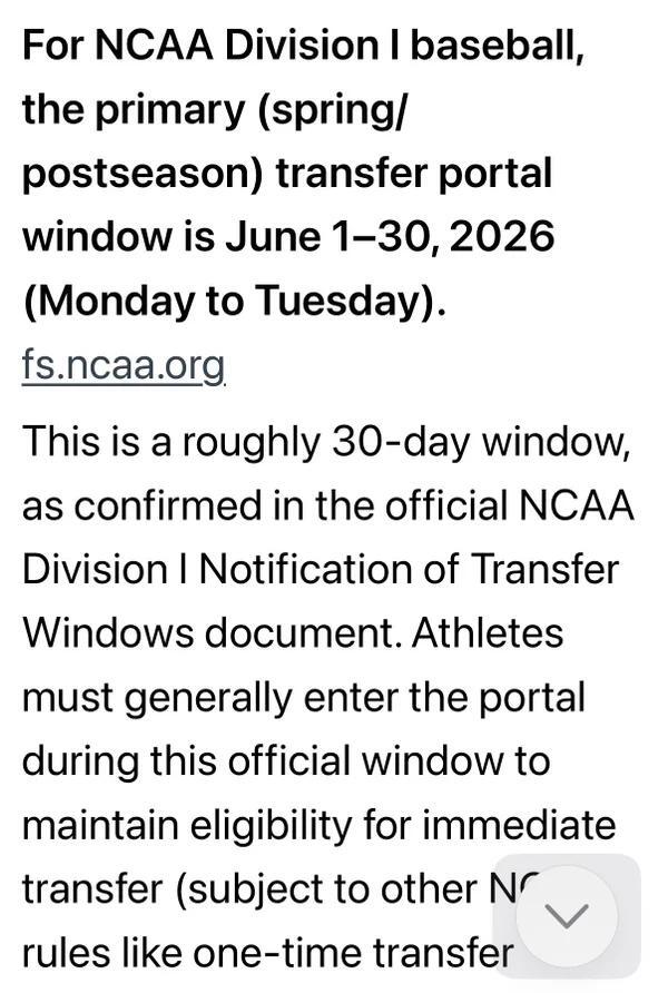 Baseball Transfer Portal - NewsBreak