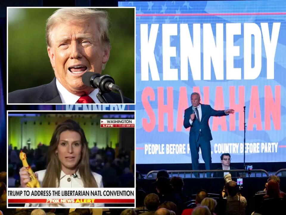 RFK urges Libertarians to heckle Trump with rubber chickens